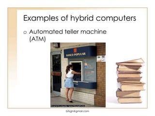 Classification of computers | PPTX