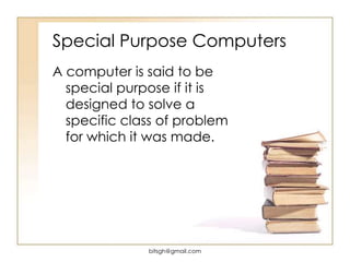 Classification of computers | PPTX