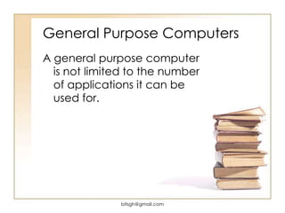 Classification of computers | PPTX