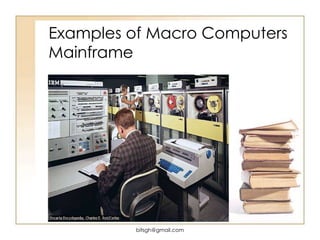 Classification of computers | PPTX