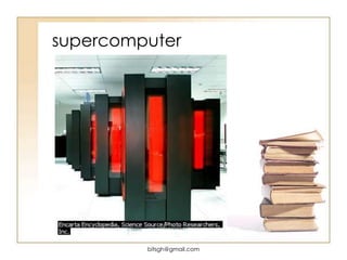 Classification of computers | PPTX