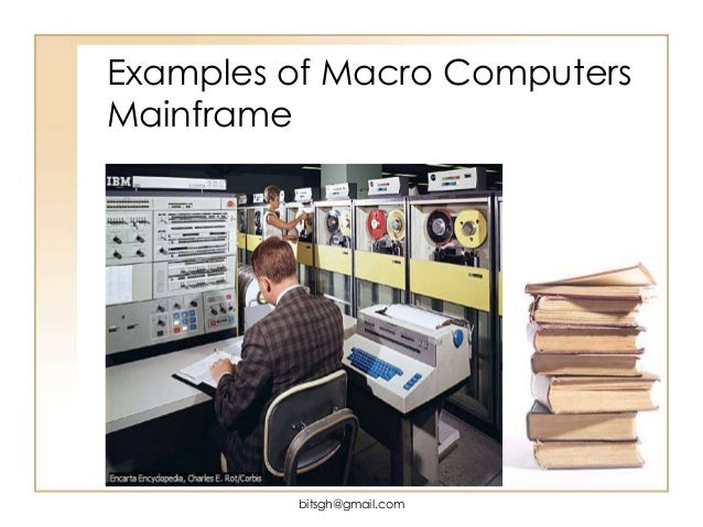Classification of computers