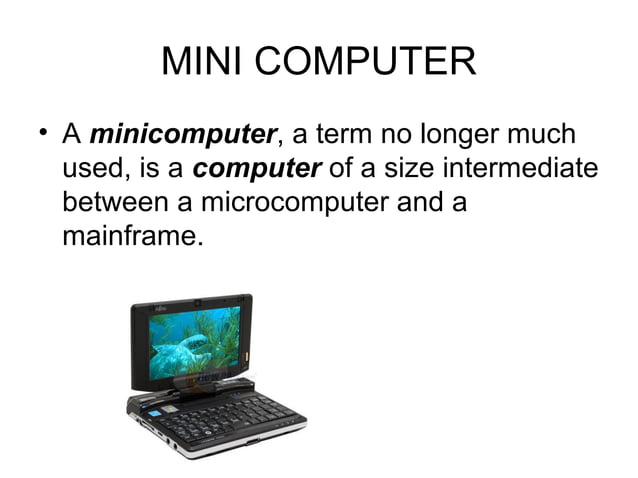 Classification of computers | PPT