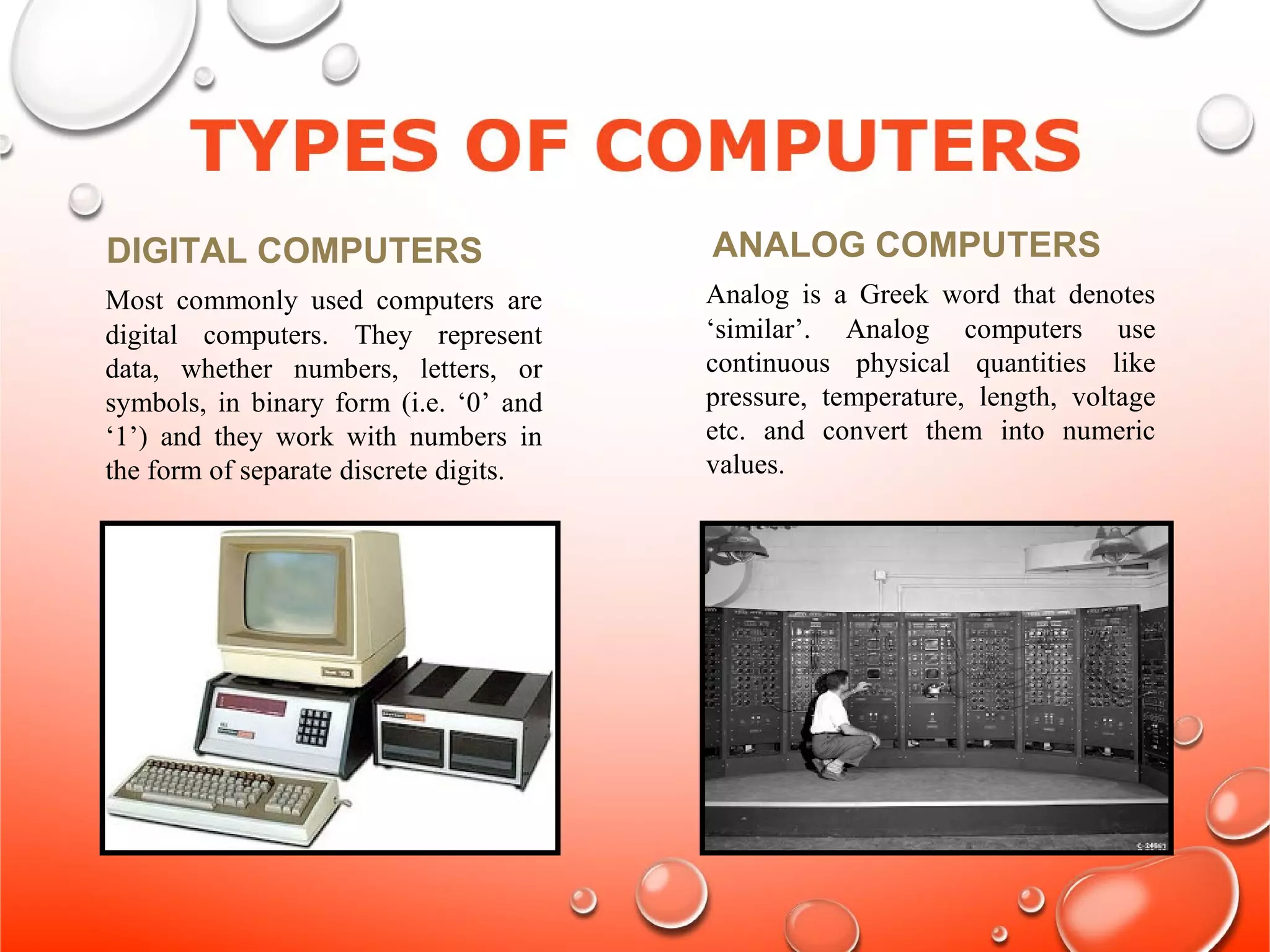 Classification of Computers | PDF