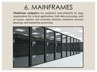 Classification of Computers | PDF