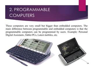Classification of Computers | PDF