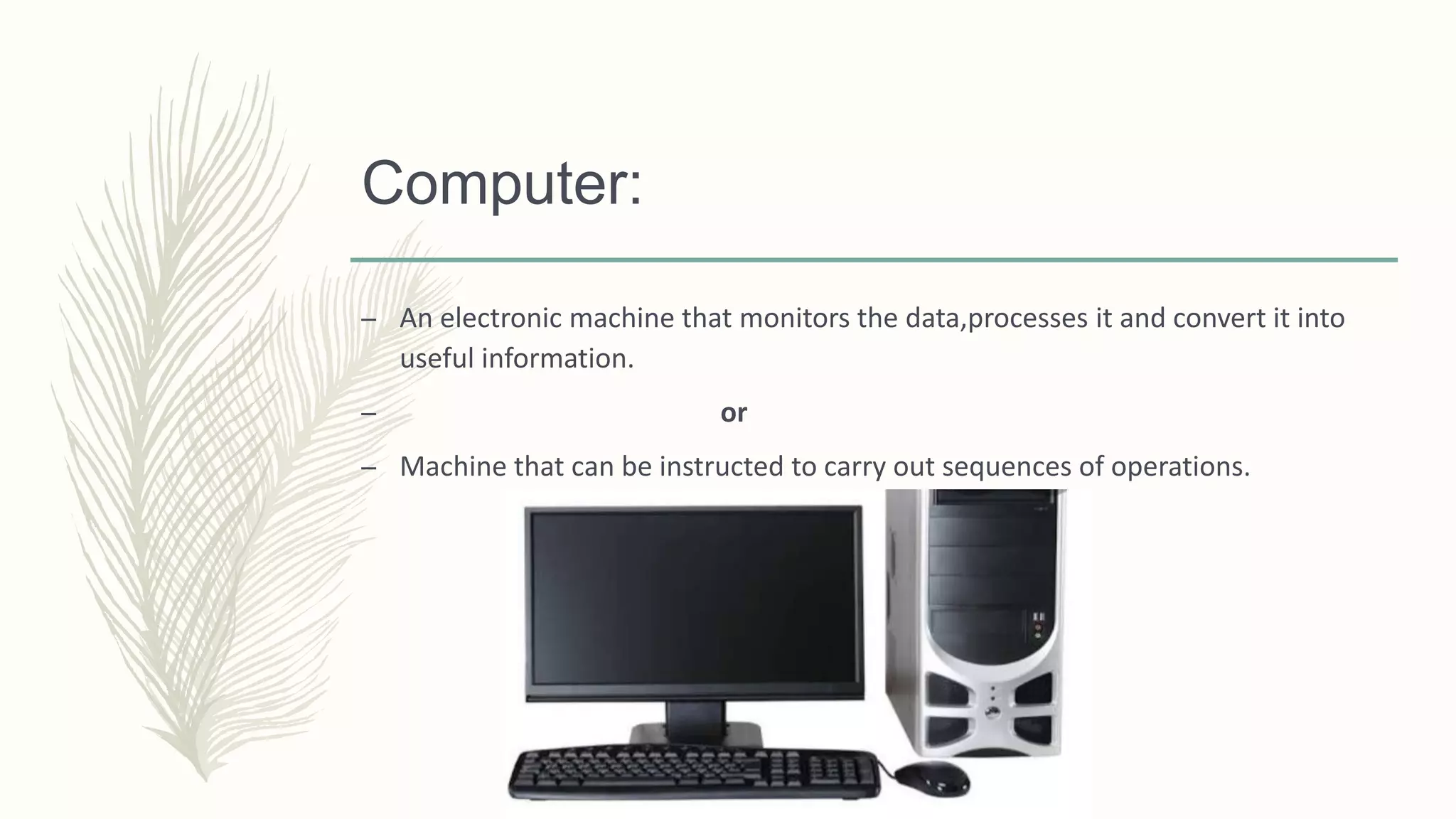 Classification of computers | PPTX