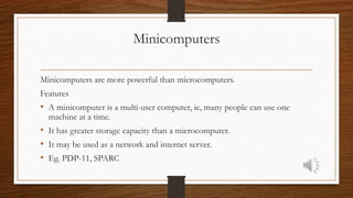 Classification of computers | PPT