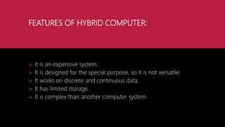 Classification of computer system (PART 1) | PPTX