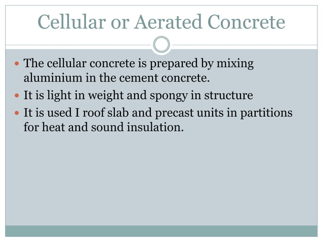 Classification of concrete | PPTX