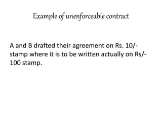 Classification of contract | PPTX