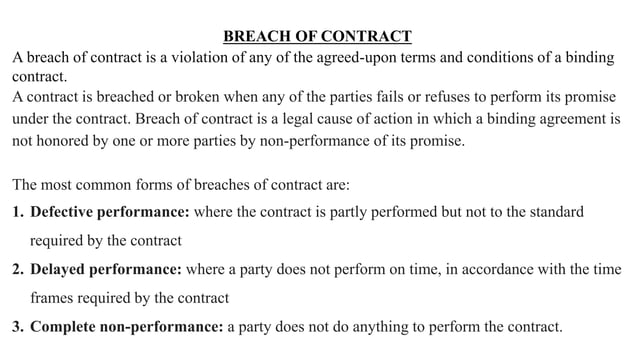 Classification of contract | PPTX | Law
