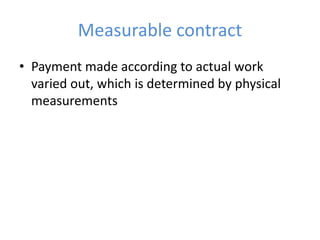 Classification of contracts | PPTX
