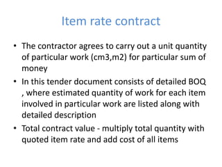 Classification of contracts | PPTX