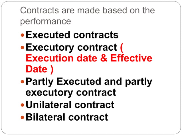 Classification Of Contracts In Business Regulations Pptx Business Business And Finance