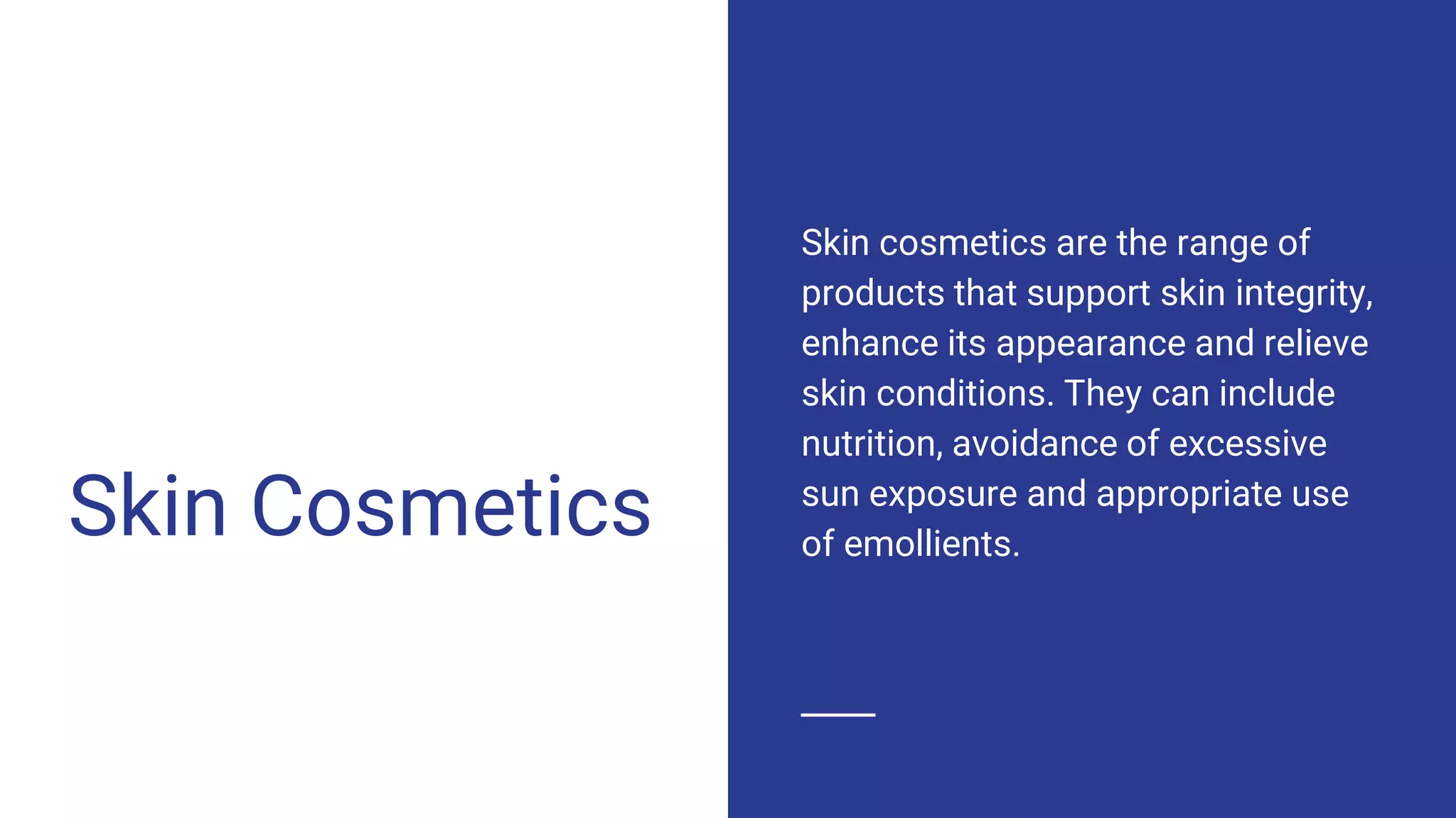 Classification of cosmetics by ankit srivastava | PPTX