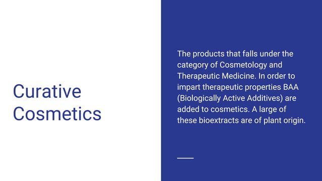 Classification of cosmetics by ankit srivastava | PPTX