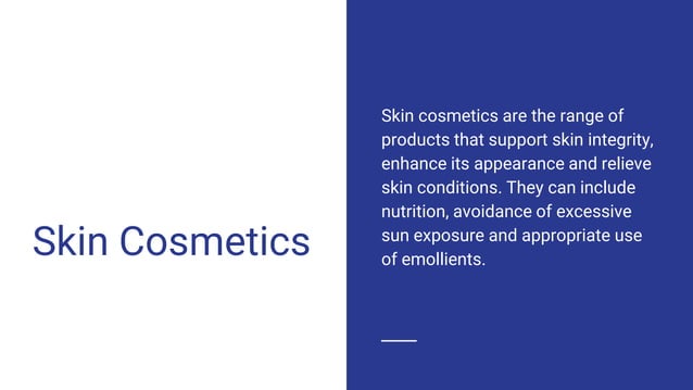 Classification of cosmetics by ankit srivastava | PPTX