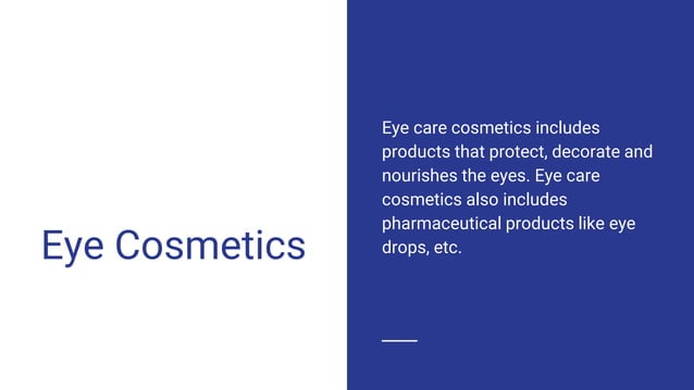 Classification of cosmetics by ankit srivastava | PPTX