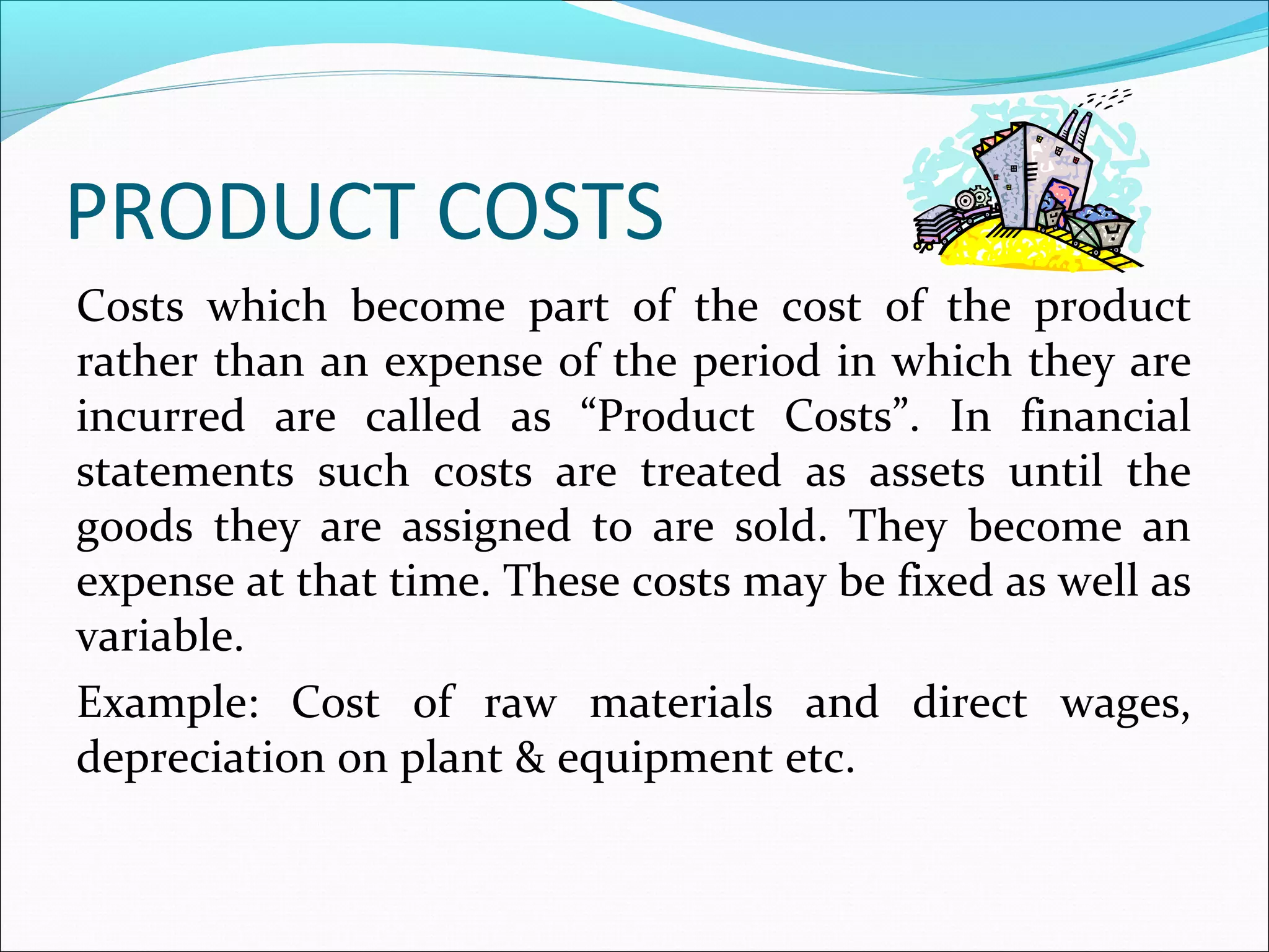 Classification Of Cost | PPT
