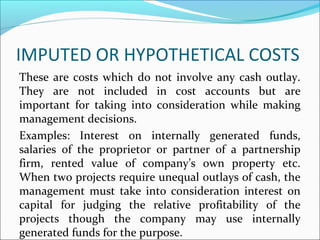 Classification Of Cost | PPT