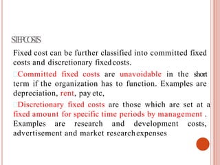 Classification of cost | PPTX