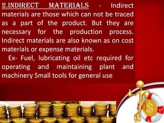 Classification of costs | PPTX