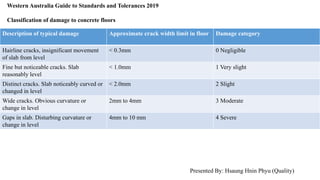 Classification of cracks rev 00 by hsaung hnin phyu [autosaved] | PPTX