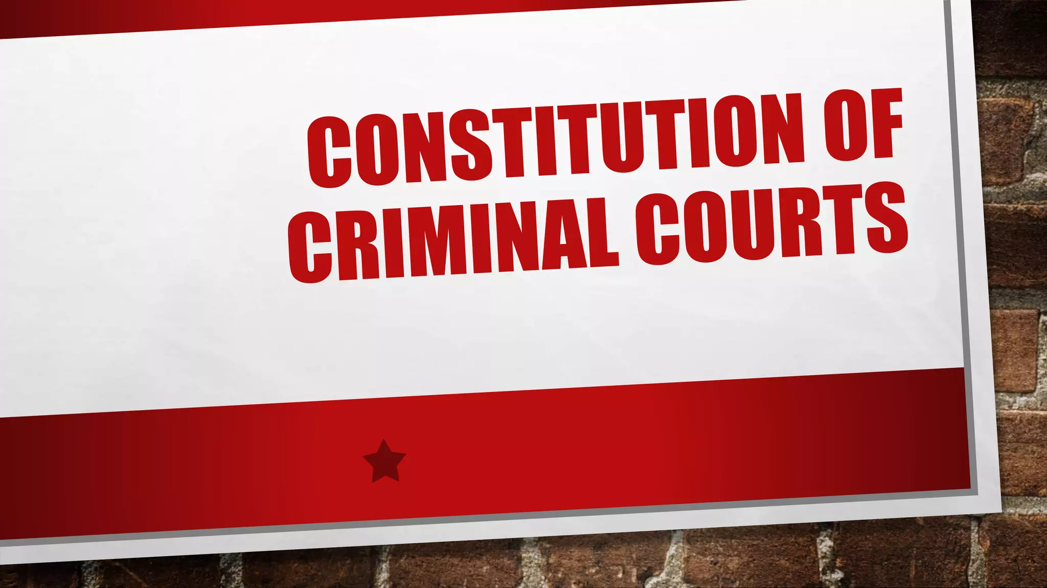 Classification of Criminal Courts.pptx