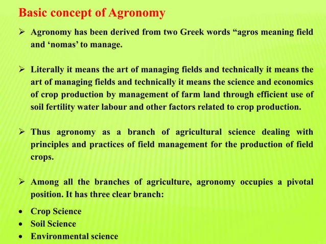 Classification of crops | PPTX