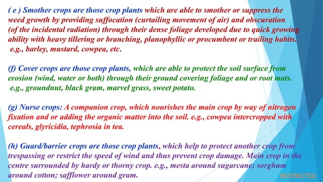 Classification of crops | PPTX