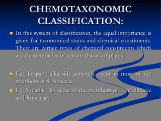 CLASSIFICATION OF CRUDE DRUG FINAL.ppt
