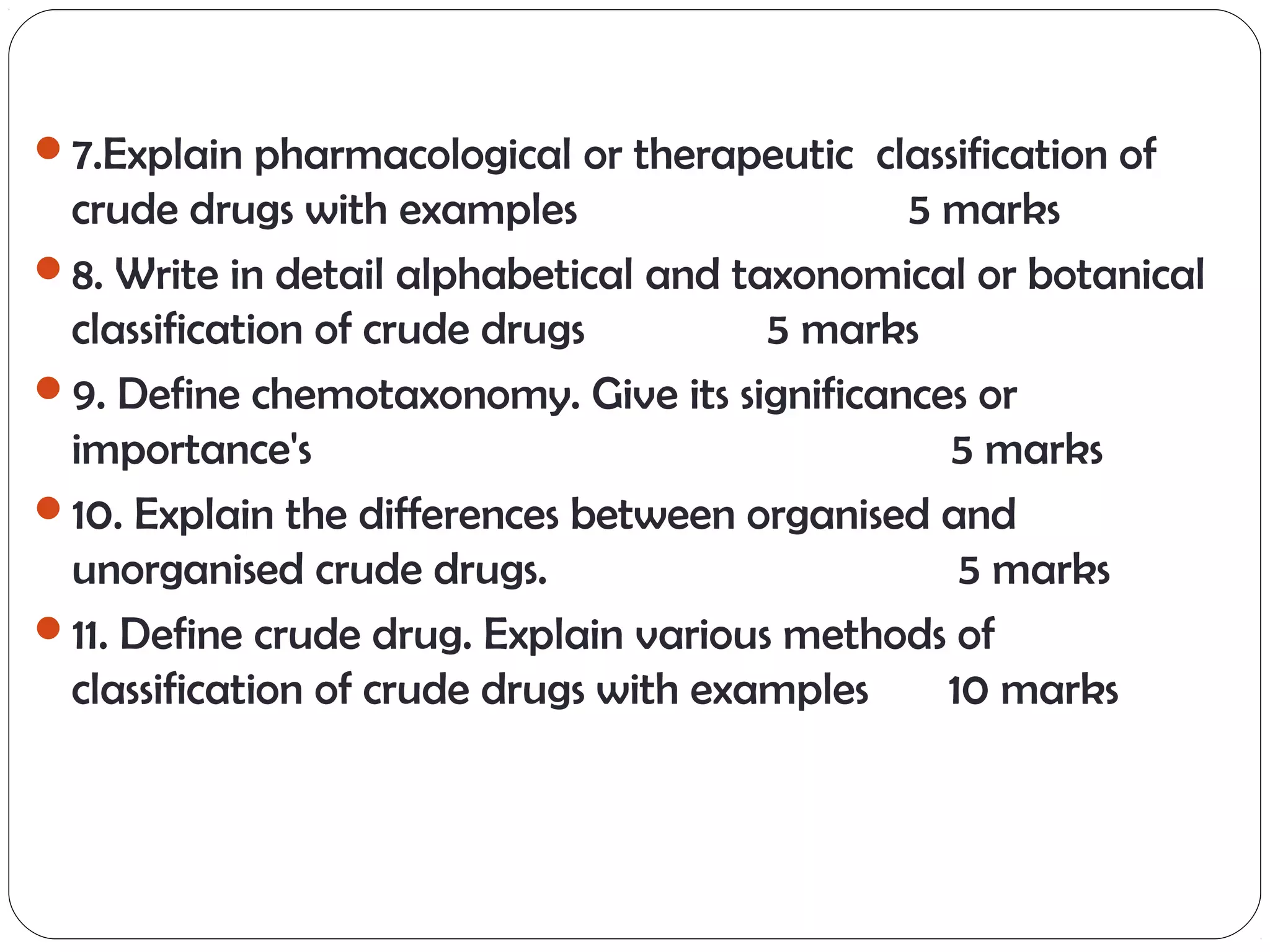 Classification of crude drugs by pooja khanpara | PPT