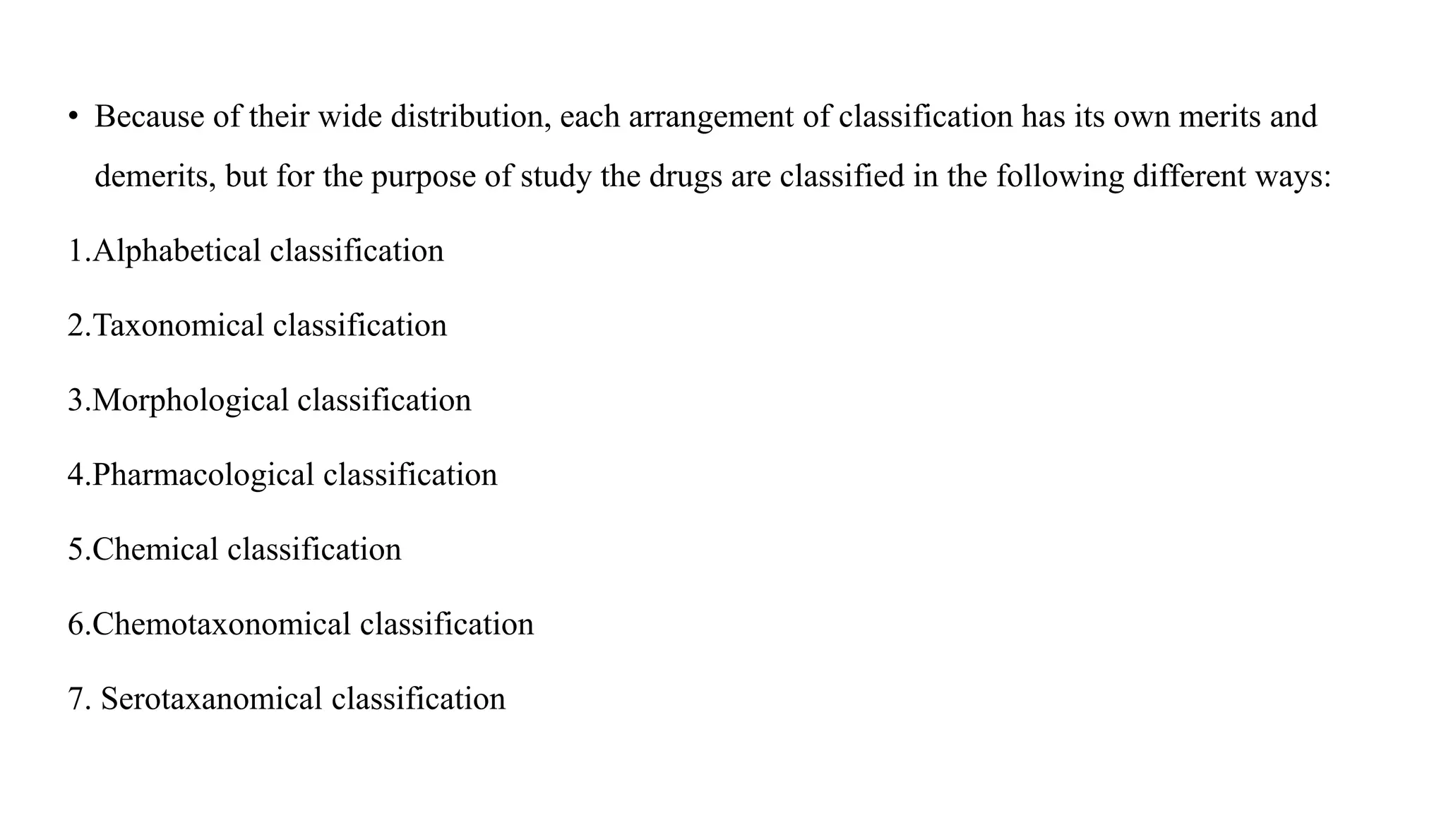 Classification of Crude Drugs. HARMACognosy & Phytochemistry-I (BP405T ...