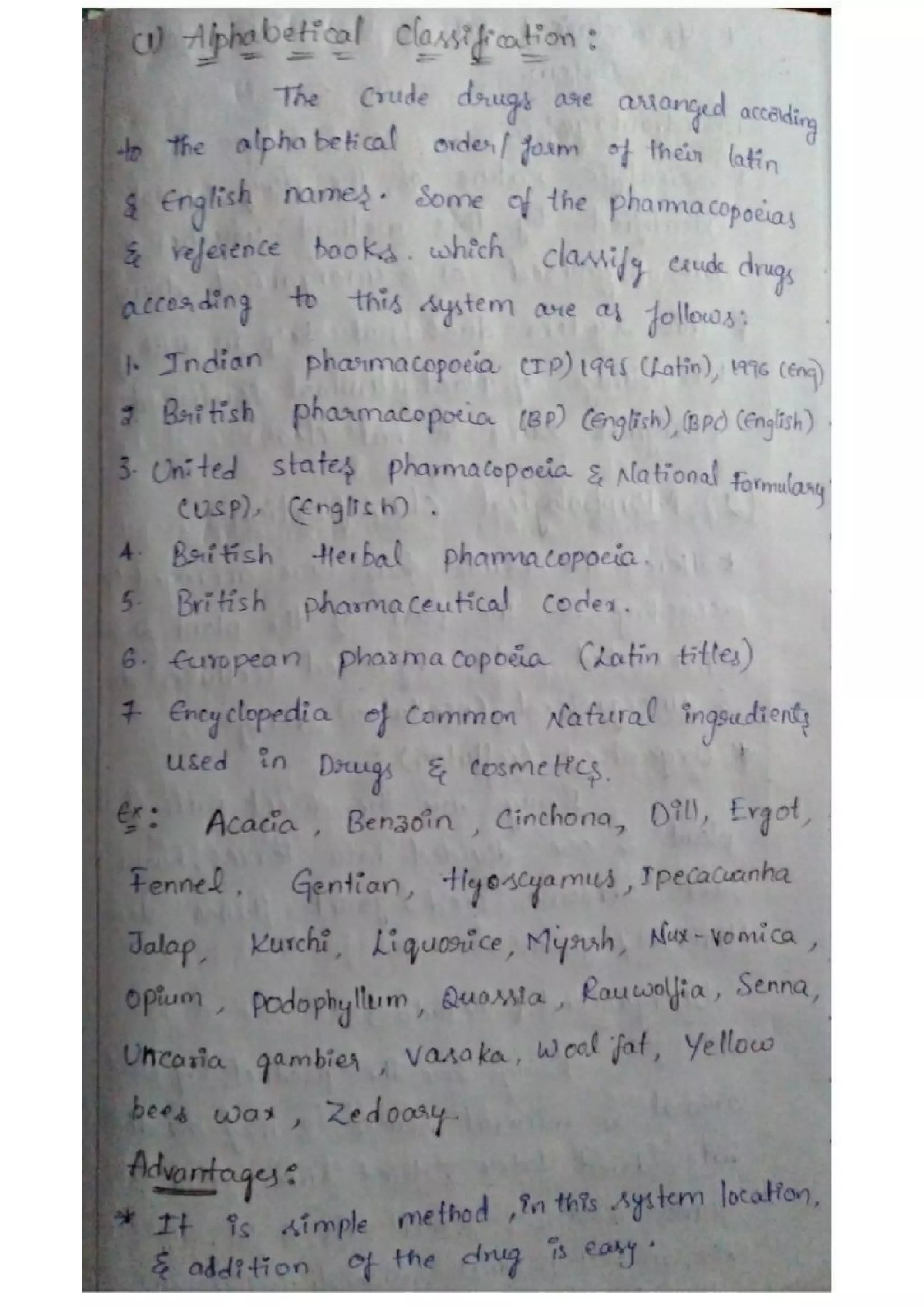 PCP - Classification of crude drugs.pdf