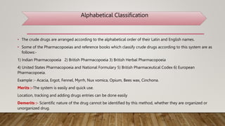Classification of crude drugs.pptx