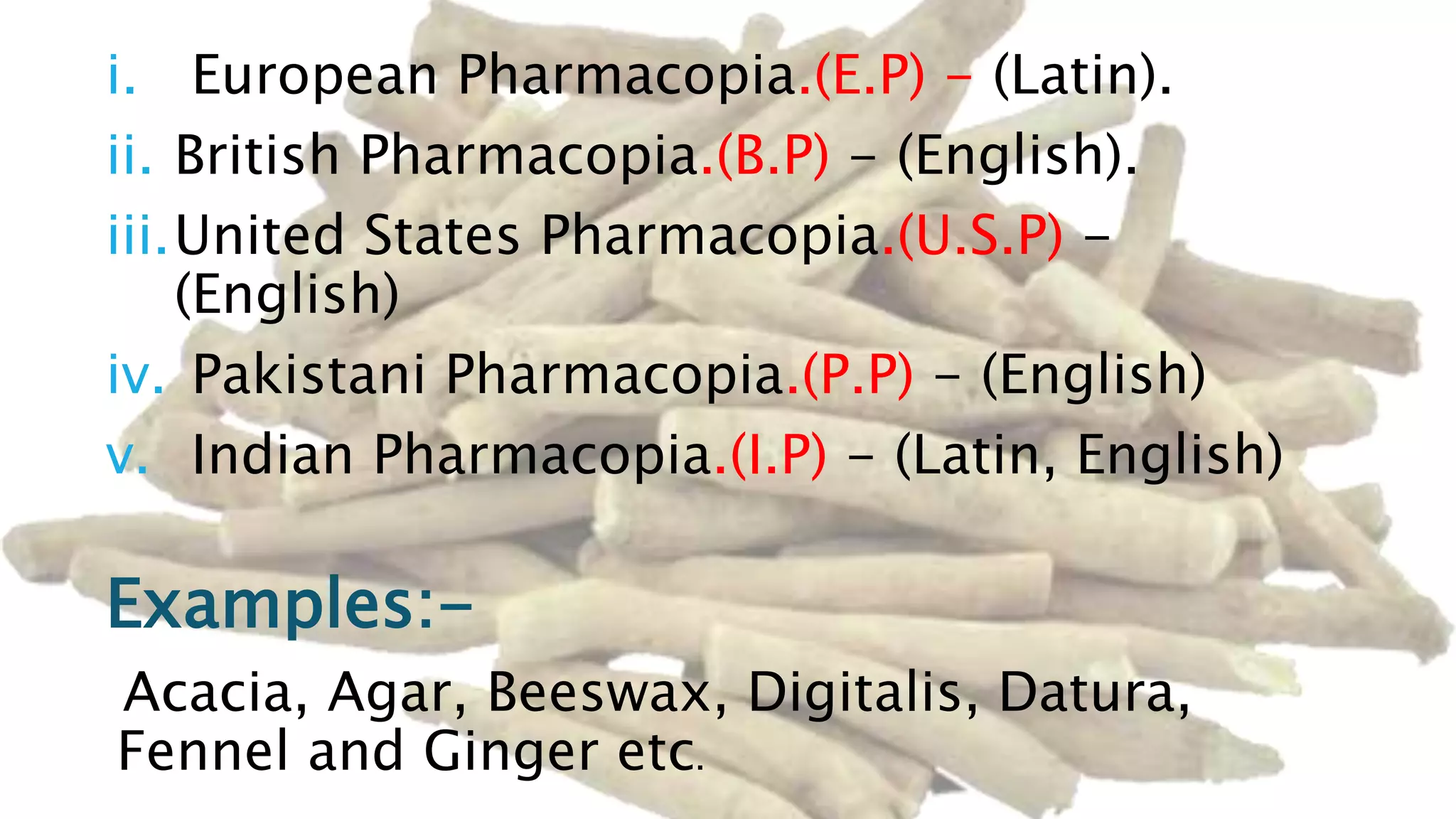 Classification of crude drugs (Pharmacognosy) | PPTX