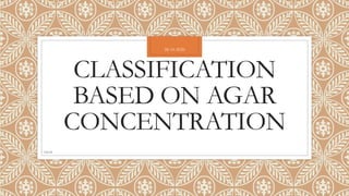 Classification of culture media | PPT