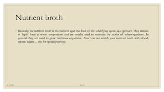 Classification of culture media | PPT