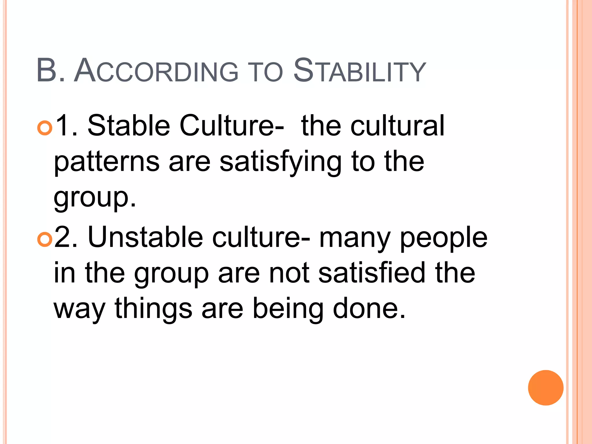 Classification of culture ppt new | PPTX