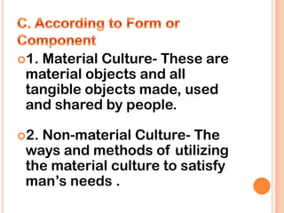 Classification of culture ppt new | PPTX