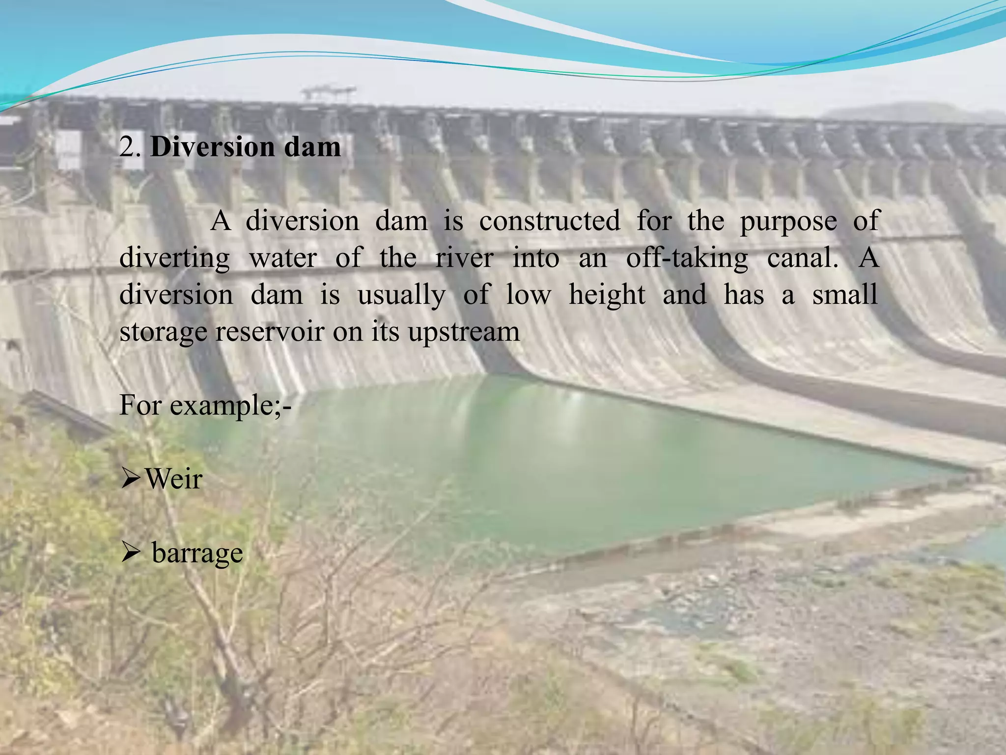 Classification of dams | PPTX