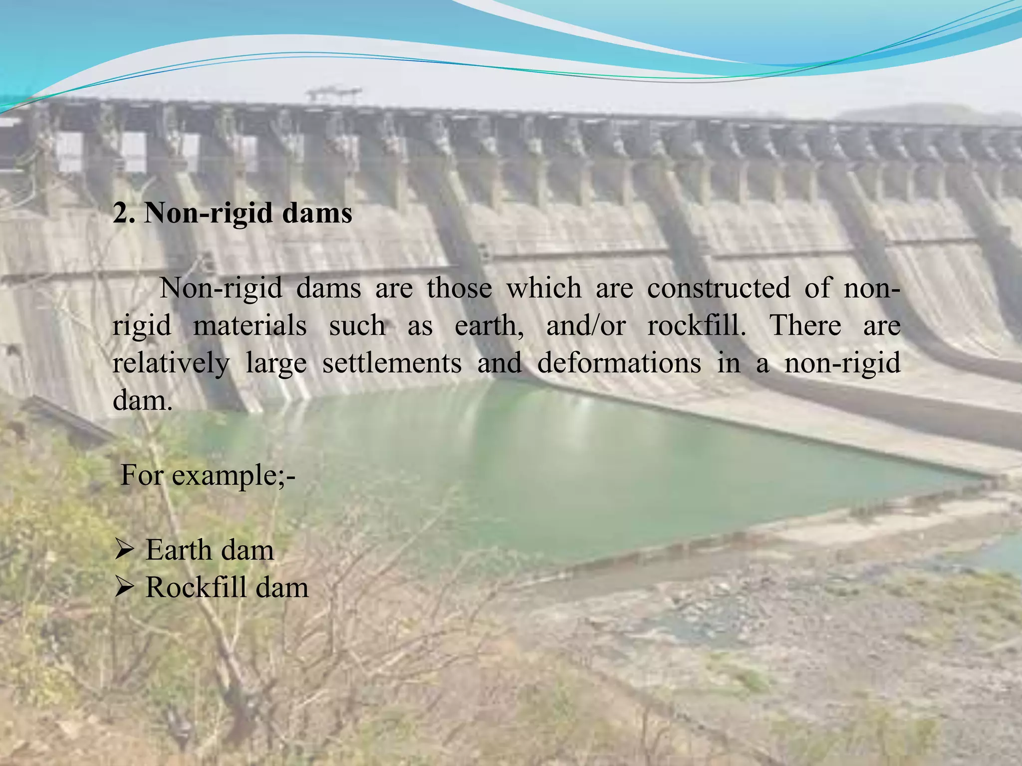 Classification of dams | PPTX