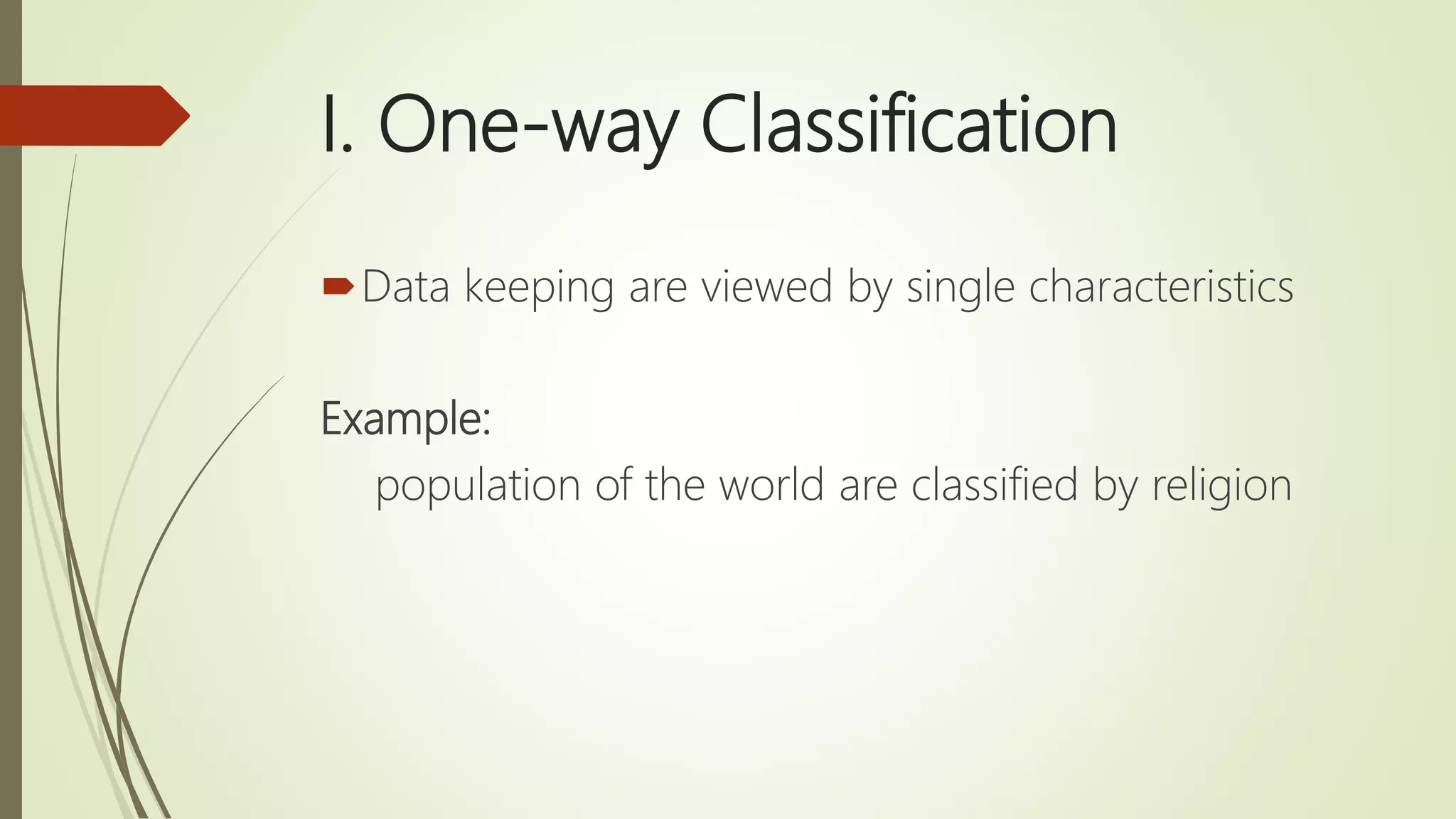 Classification of data | PPT