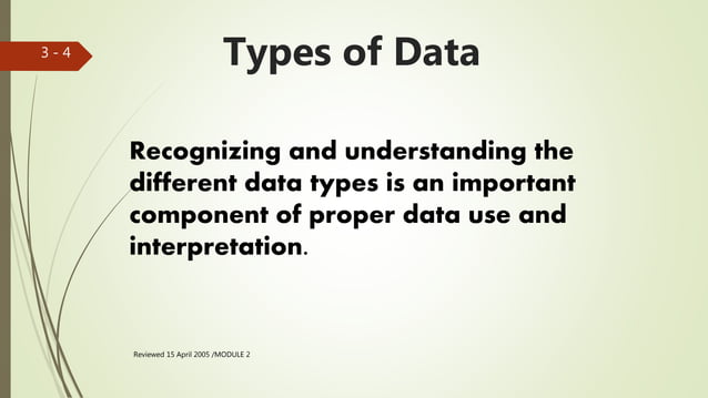 Classification of data | PPT