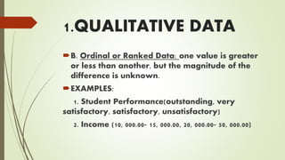 Classification of data | PPT