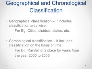 Classification of data | PPTX
