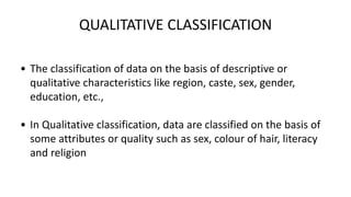 CLASSIFICATION OF DATA.pptx(unit 4).pptx