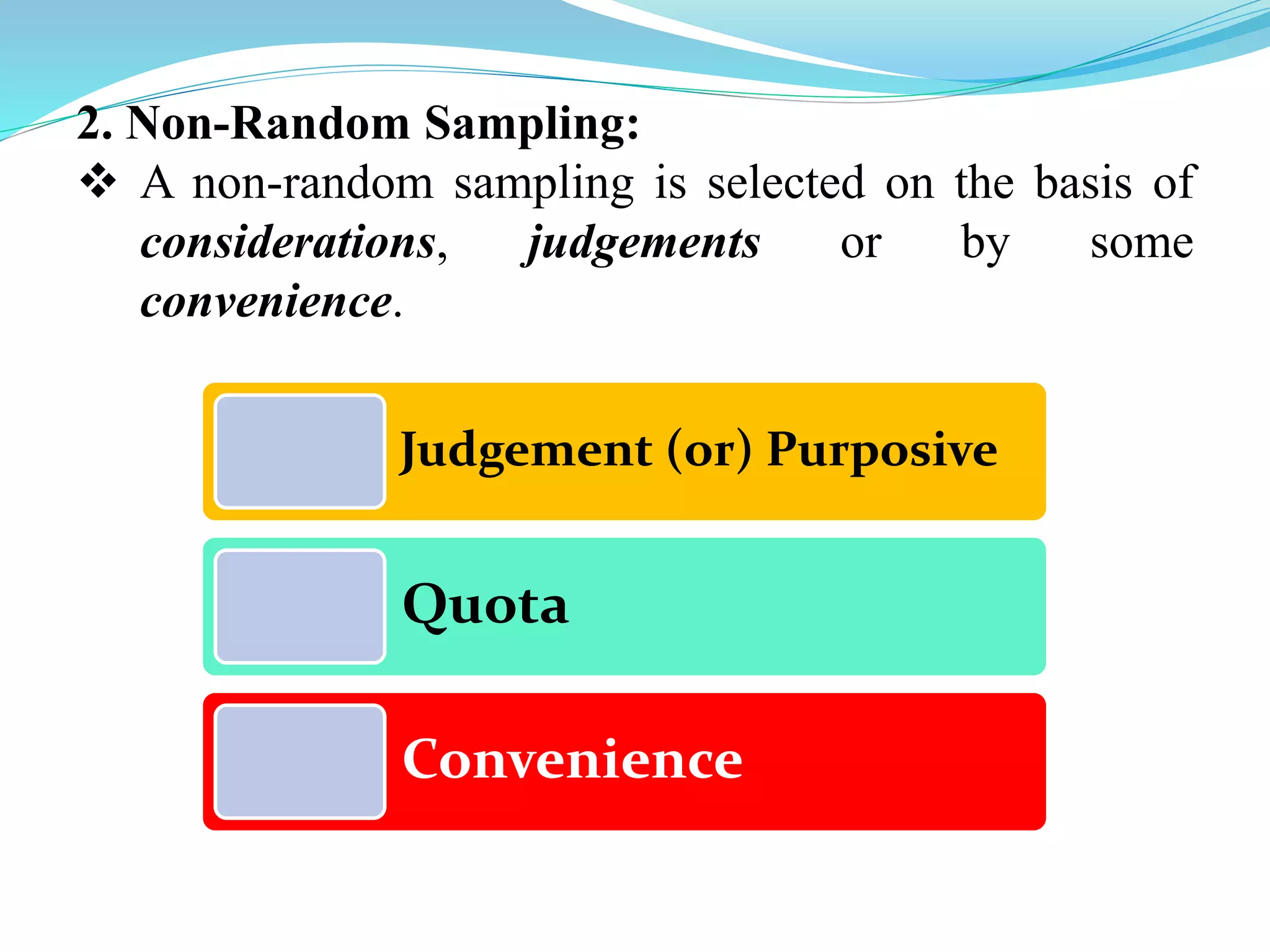 CLASSIFICATION OF DATA AND SAMPLING | PPT