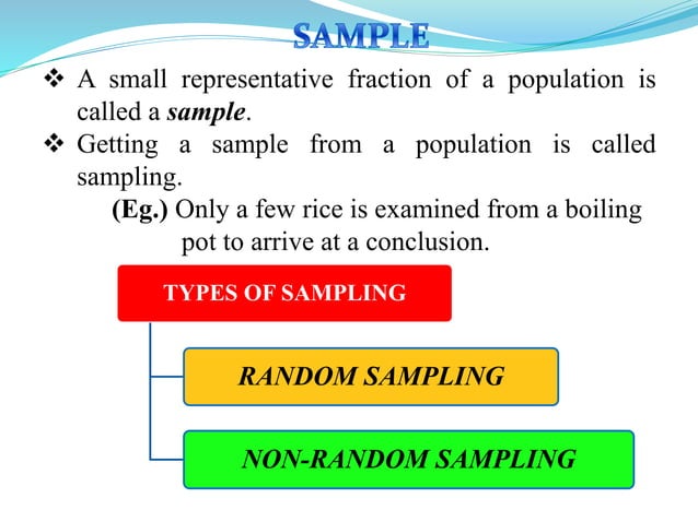 CLASSIFICATION OF DATA AND SAMPLING | PPT